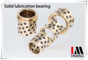 China Self Lubricating Bearing Jdb Copper Oil Free Bushing Solid Inlaid Graphite Bronze Sleeve