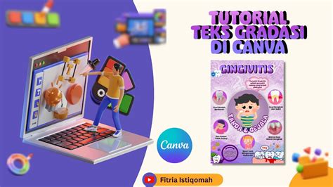 Cara Membuat Teks Gradasi Di Canva Youtube