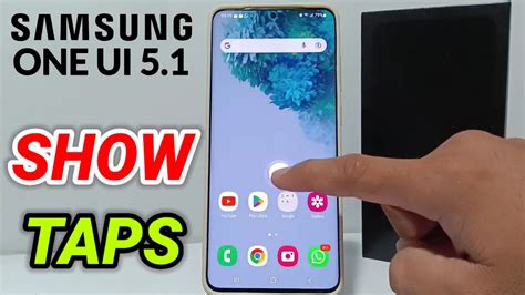 how to enable touch pointer in samsung one ui 5 1 youtube