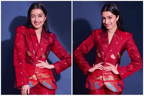 Shraddha Kapoor Redefines Royalty And Elegance In A Red Paithani