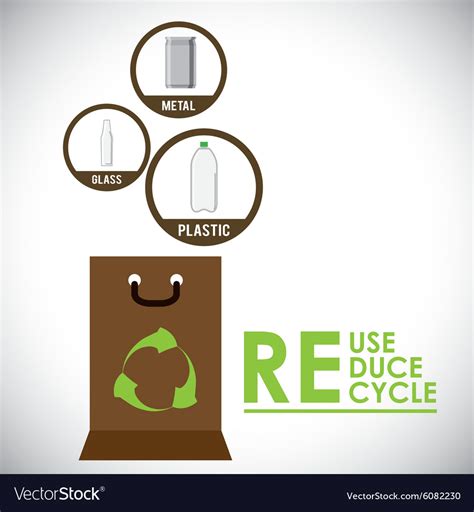 Recycle Design Royalty Free Vector Image Vectorstock