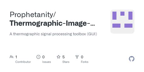 Github Prophetanitythermographic Image Processing Gui A Thermographic Signal Processing