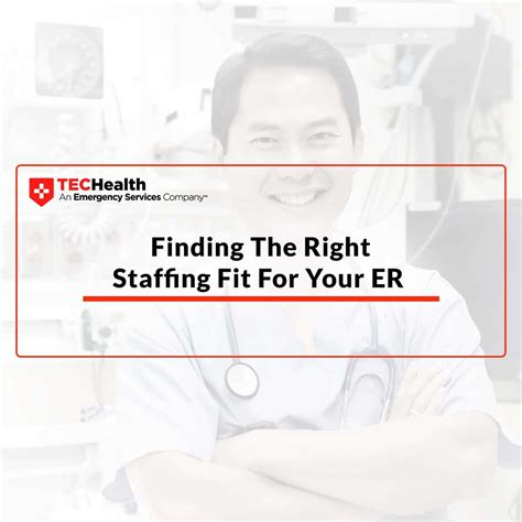 Finding The Right Staffing Fit For Your Emergency Room Needs