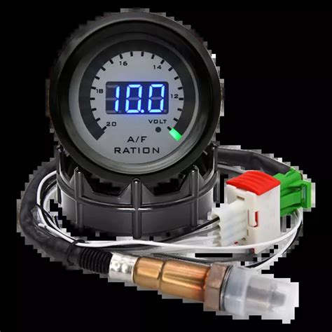 2 52mm Auto Car Led Air Fuel Ratio Gauge Afr Gauge W Narrowband