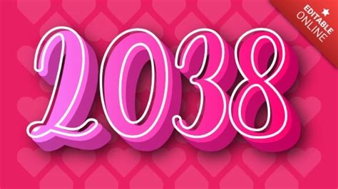 2038 Wedding Text Effect Generator