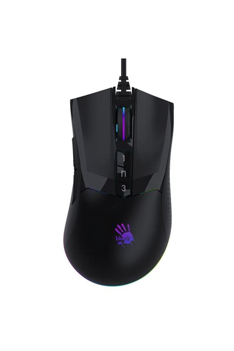 A4 Tech W90 Max 10 000 Cpı 10 Tuş Optik Rgb Siyah Kablolu Gaming OYUNCU Mouse Modern Tasarım