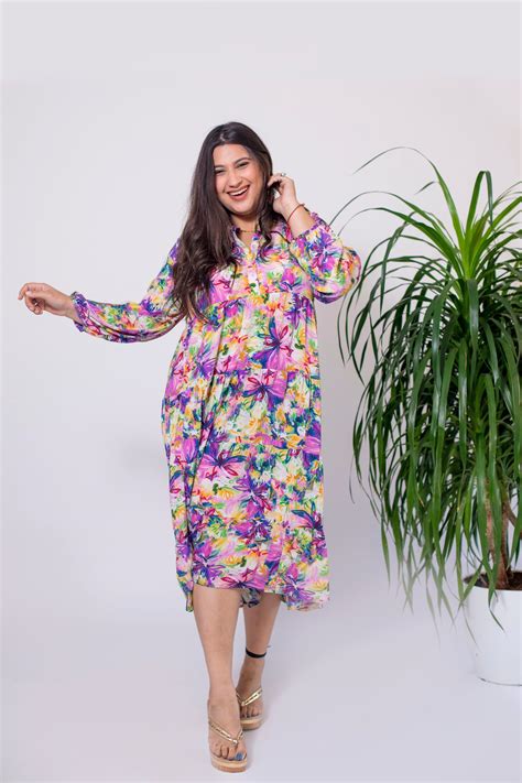 Lilac Layered Dress