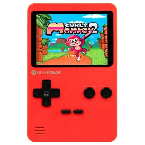 Mini console de jeux rétro Rouge Écran de 2 8 pouces 240 jeux