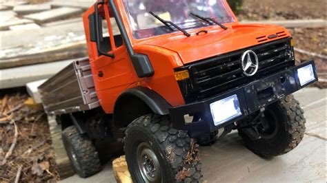Ldrc Ld Dual Motor Unimog Crawl Test Youtube