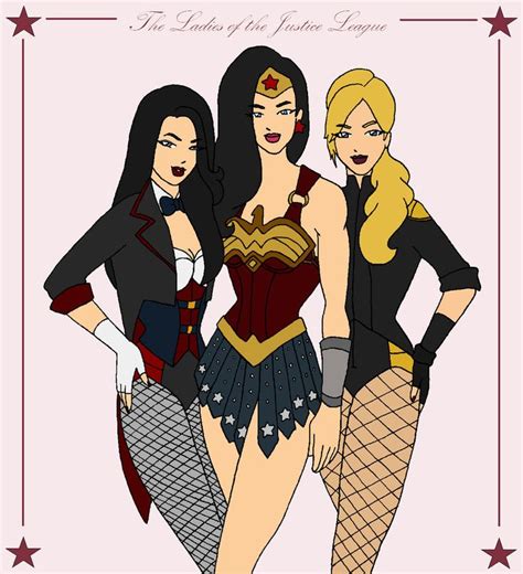 Ladies Of The Justice League By Femmes Fatales On Deviantart Justice