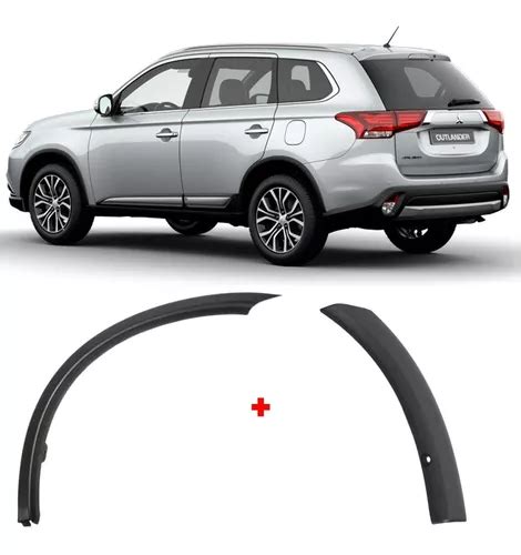 Kit 2 Friso Paralama Traseiro Outlander 2016 2020 Esquerdo