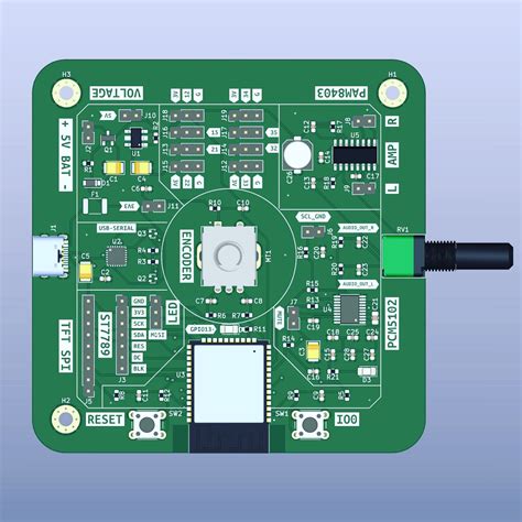 kokensha tech diy 電子工作 youtube on twitter esp32 internet radio pcb