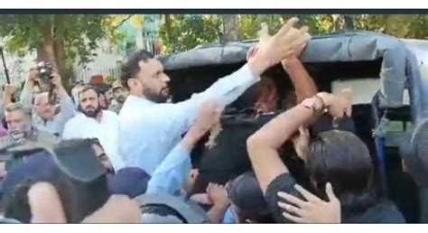 Islamabad Police Take PTI MPA Salih Mohammad KP Police Constable Into