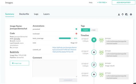 Docker Image Metadata · Codefresh Docs