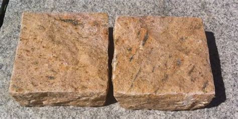 Yellow Granite Cobble Hand Cut At Best Price In Hyderabad By V S
