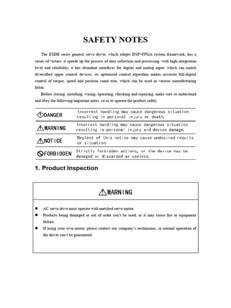Esdb Ac Servo Drive User Manual Pdf Electrical Connector Electric Motor
