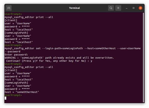 How To Use Mysqlconfigeditor Batch File Secure Login