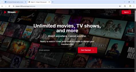 Nextjs Webdevelopment Frontenddev Moviestreaming Netflixclone