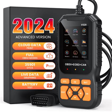 Hompow Obd Ii Scanner Professional Auto Tool For All Vehicles Live Data