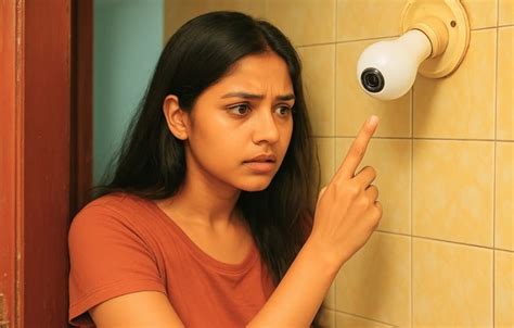 23 Year Old Woman Finds Hidden Camera In Bathroom Bulb Holder Landlord