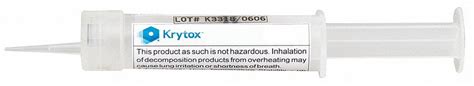 Krytox Grease GPL 224 Syringe 0 5 Oz GPL 224 Walmart Business Supplies