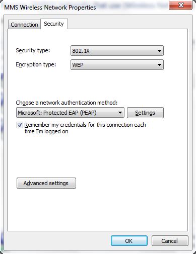 802 1x WEP EAP MSCHAPv2 With CA Certificate BlackBerry Forums At