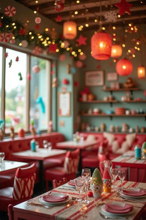 15 Restaurant Christmas Decorations Ideas For Unforgettable Ambiance