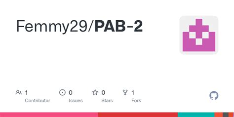 Github Femmy Pab