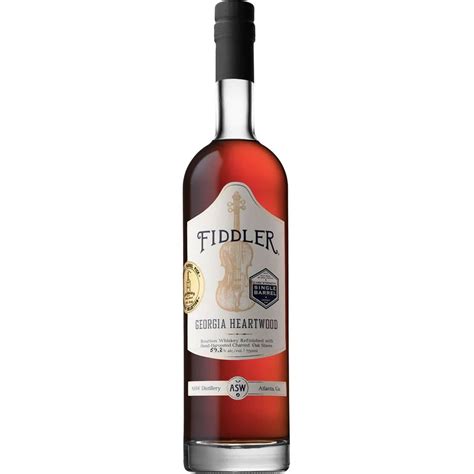Fiddler Georgia Heartwood Bourbon Whiskey 750ml You Booze