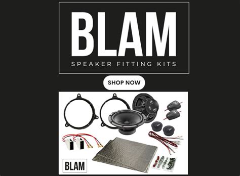 Blam Speaker Upgrade Fitting Kits Dynamic Sounds Car Audio Installation Advice Centre
