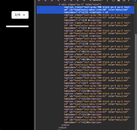 Dropdown Not Visible On Safari · Tailwindlabs Headlessui · Discussion