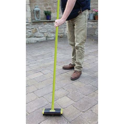 Creative 2 In 1 Block Paving Brush Beechmount Garden Centre