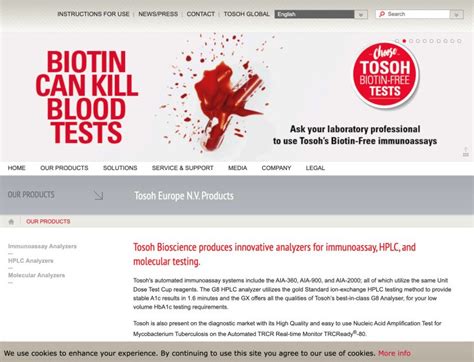 Tosoh Bioscience Diagnostics Emea On Linkedin Website Tosoh Laboratories