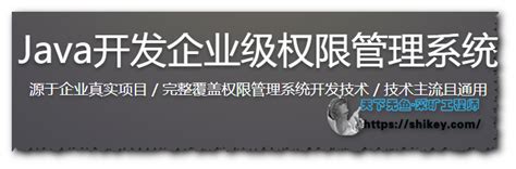 Java开发企业级权限管理系统ssm开发完结百度云下载 天下无鱼 资源博客