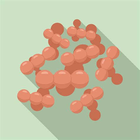 Gut Probiotic Icon Flat Vector Bacteria Lactobacillus Vector Art At Vecteezy