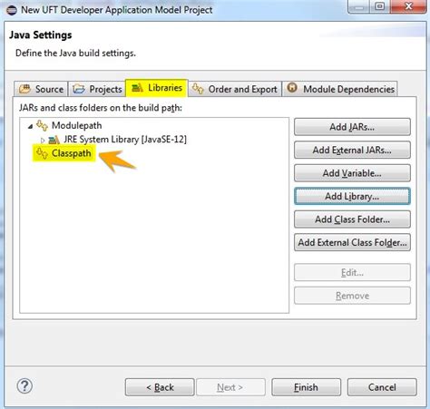 Create Application Model Project In Leanft Write First Test