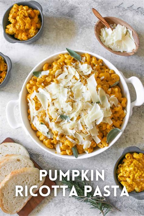 Pumpkin Ricotta Pasta Make With Mara