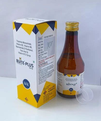 Mixed Berry Vitamin B Complex L Lysine Syrup 200 Ml At Rs 110bottle