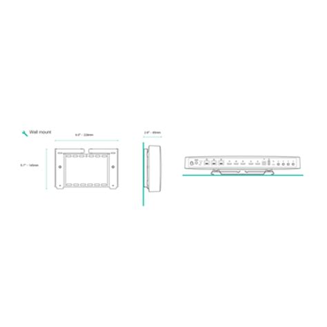Objets Bim Téléchargement Gratuit Cisco Webex Codec Plus Wall Mount Bimobject