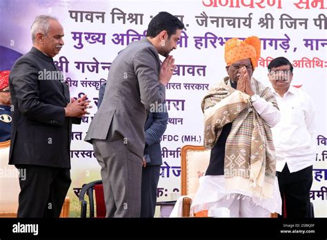 Bikaner Rajasthan India 2nd Feb 2025 Rajasthan Governor Haribhau