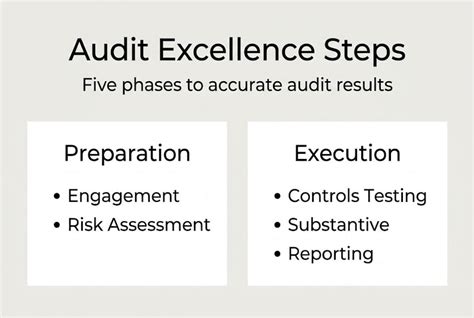 Step By Step Guide To Financial Statement Audit Excellence