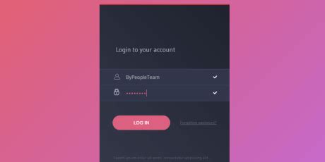 Css Login Forms Bypeople