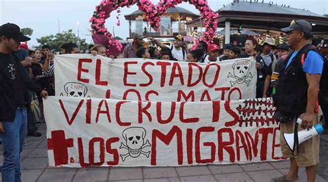 5 000 migrantes marchan desde el sur de México para pedir justicia por
