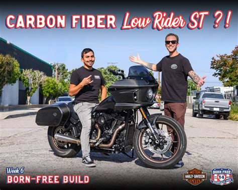Carbon Fiber Low Rider St Born Free Build Week 6 Vlog 74