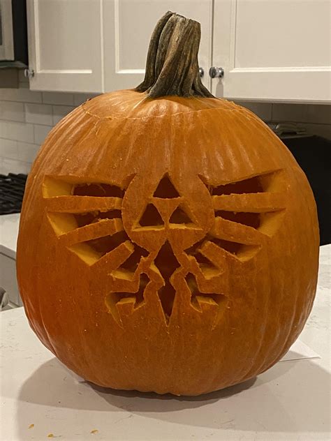 My Submission For This Years Zelda Pumpkin R Tearsofthekingdom