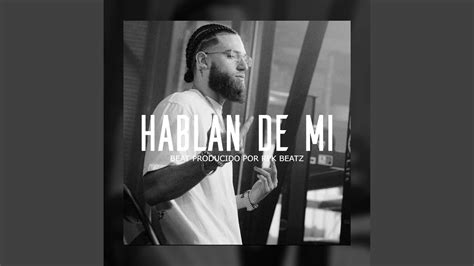 Hablan De Mi Freestyle Rap Beat YouTube