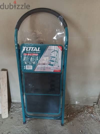 Brand New 3 Steps سلم سيبة ٣ درجات Industrial And Construction