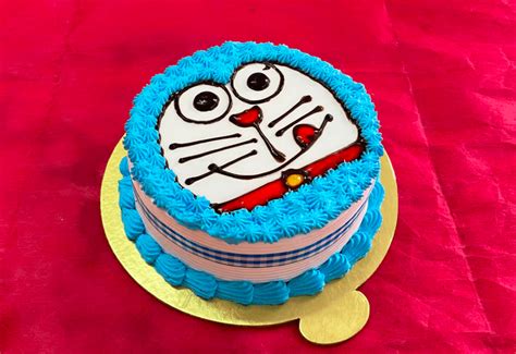 Doraemon Cake Bakefood Bakery