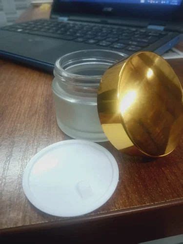 50 Gm Frosted Glass Jar For Cosmetic At ₹ 28piece In New Delhi Id