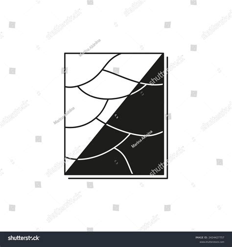 Inversion Selection Outline Icon Black Simple Stock Vector Royalty